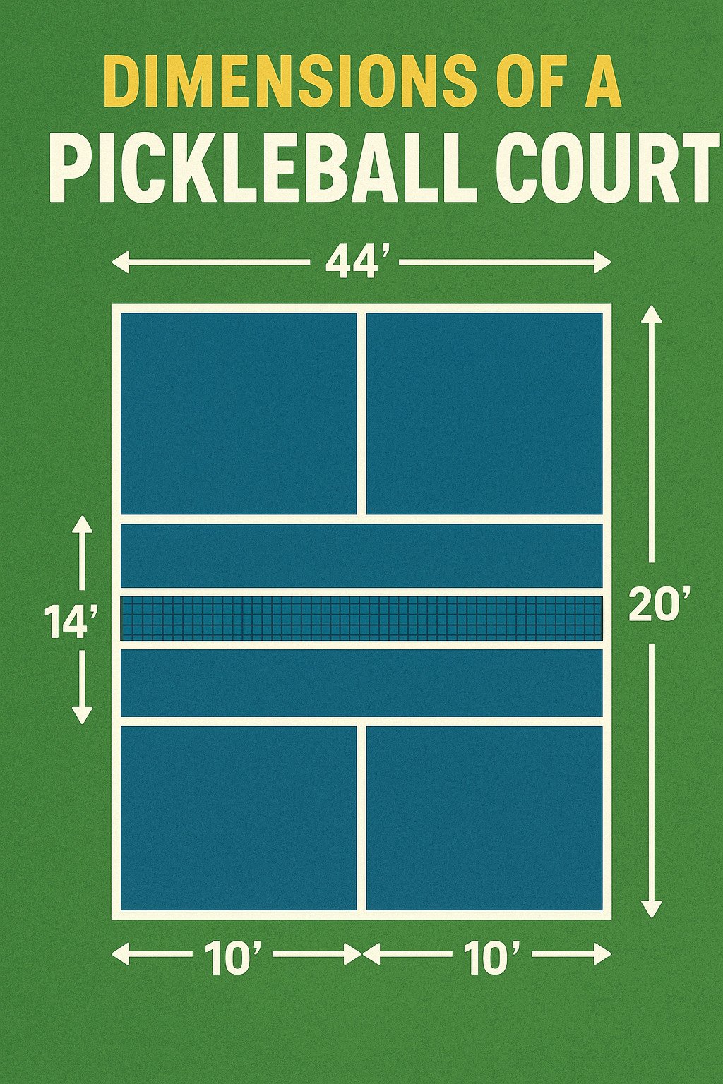 What Are the Dimensions of a Pickleball Court?